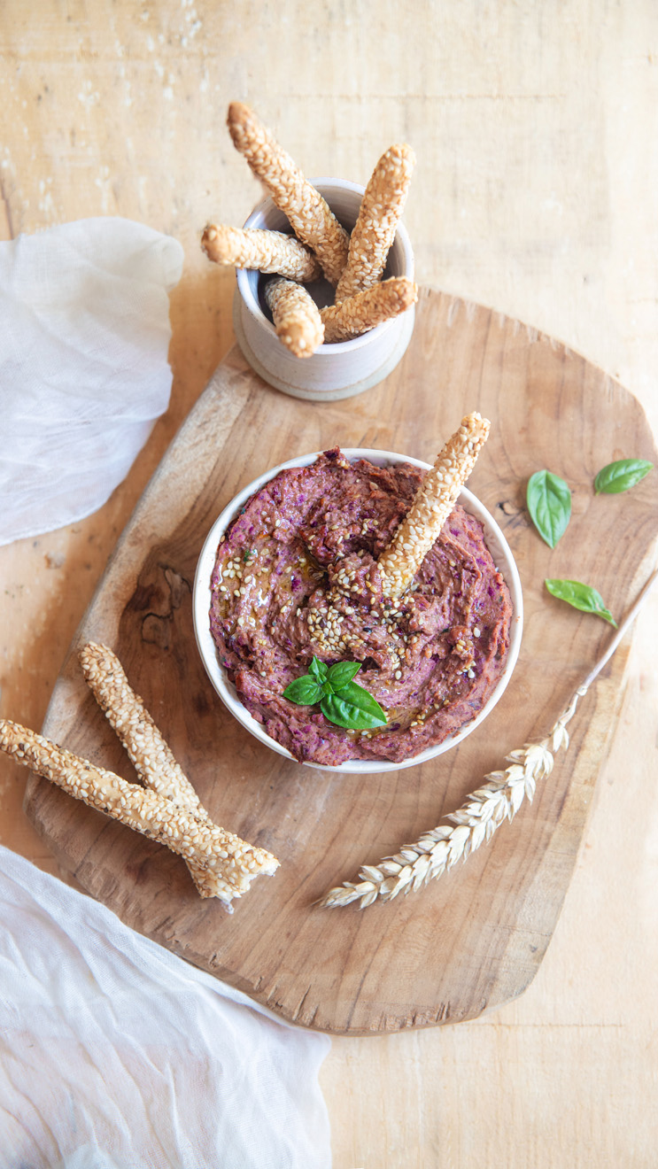Tartinade de haricots rouges aux olives · Courgette and Co